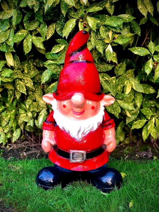 Kabouter groot muts over ogen origineel 75 cm hoog