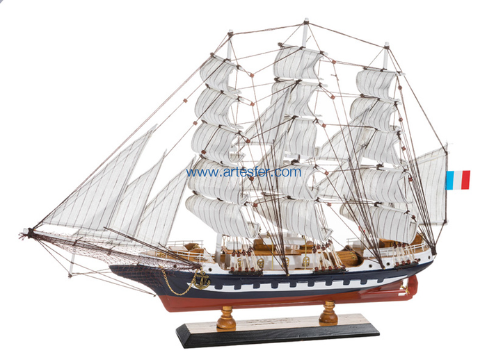 Zeilschip Clipper 48 cm hoog