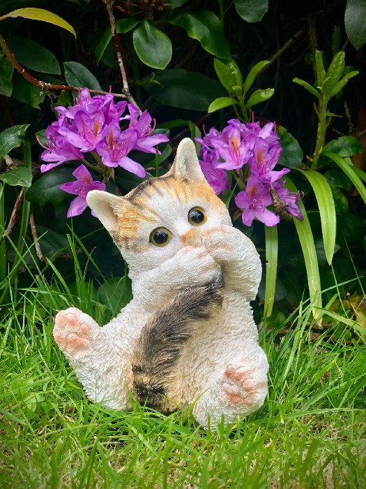 Tuinbeeld Tuinbeelden Polyester Dieren Tuindecoratie Tuinaccessoires ...